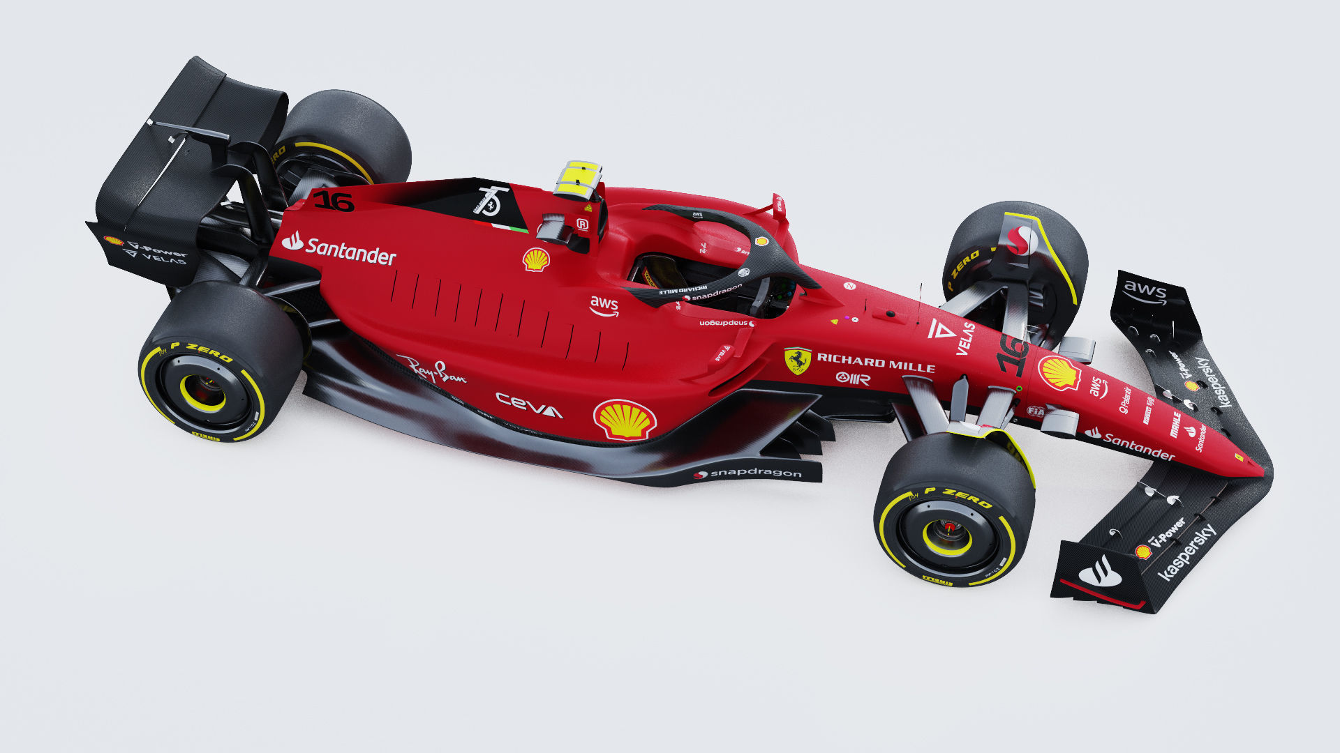 F1 Ferrari F1-75 2022 3D model | CGTrader