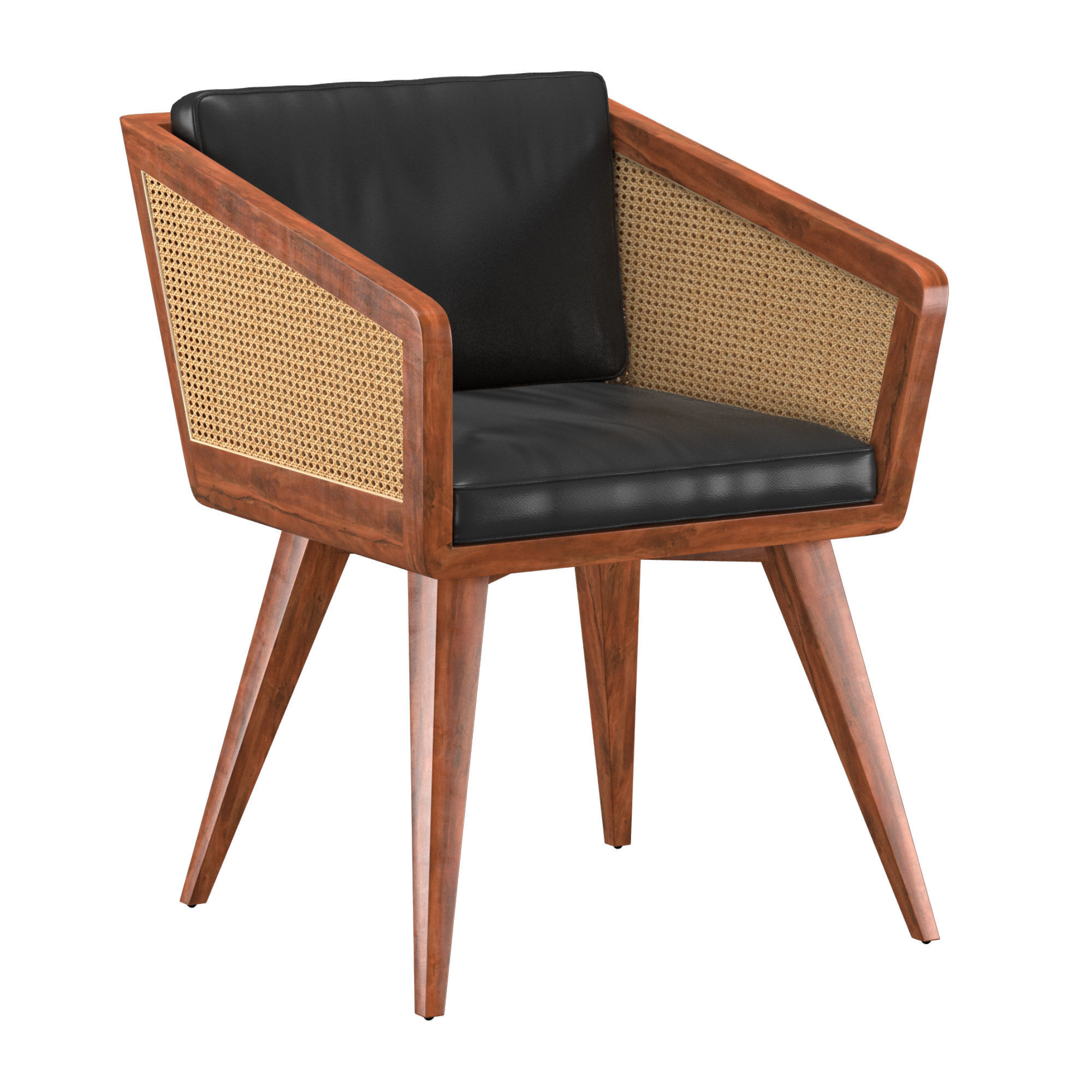 VINNY JAY RATTAN CHAIR 3D model | CGTrader