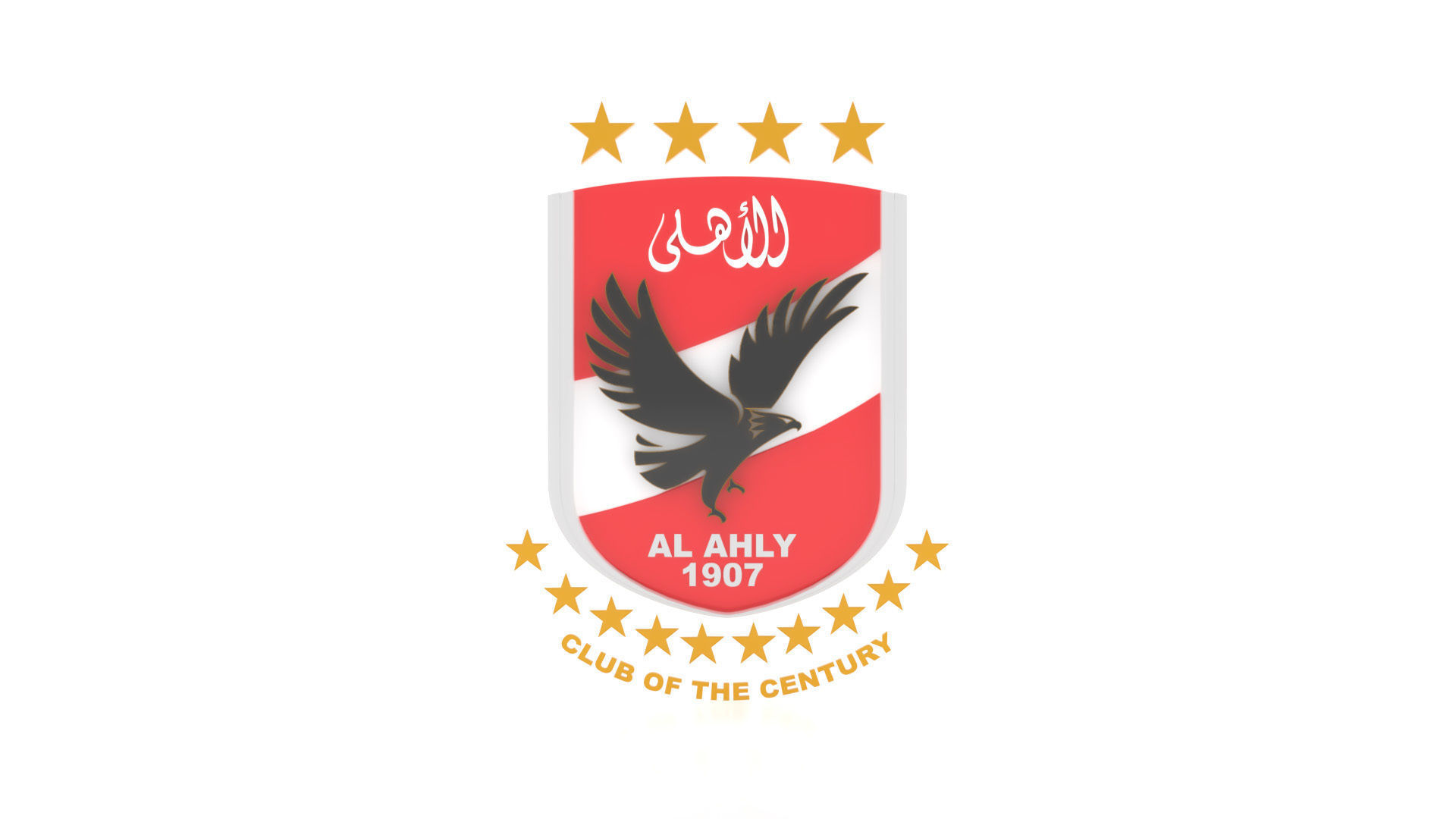 Al Ahly SC Logo 3D model | CGTrader