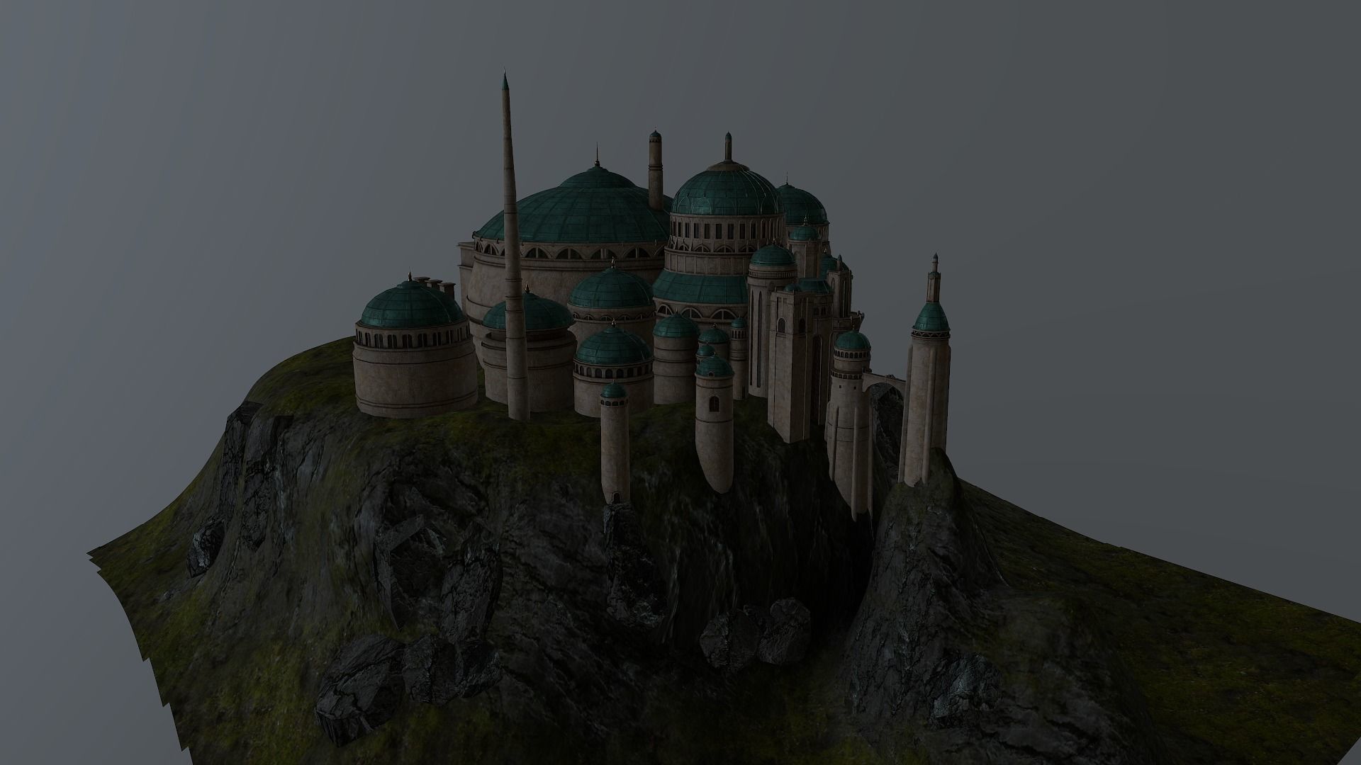 Theed Royal Palace -Naboo - Star Wars 3D model | CGTrader
