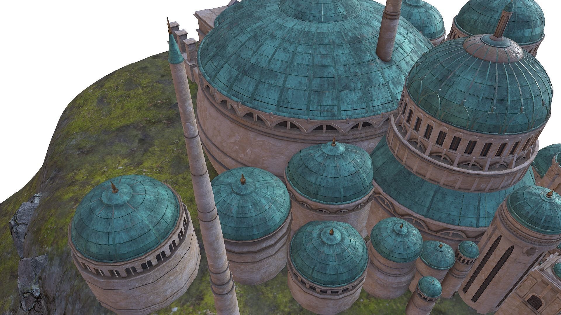 Theed Royal Palace -Naboo - Star Wars 3D model | CGTrader