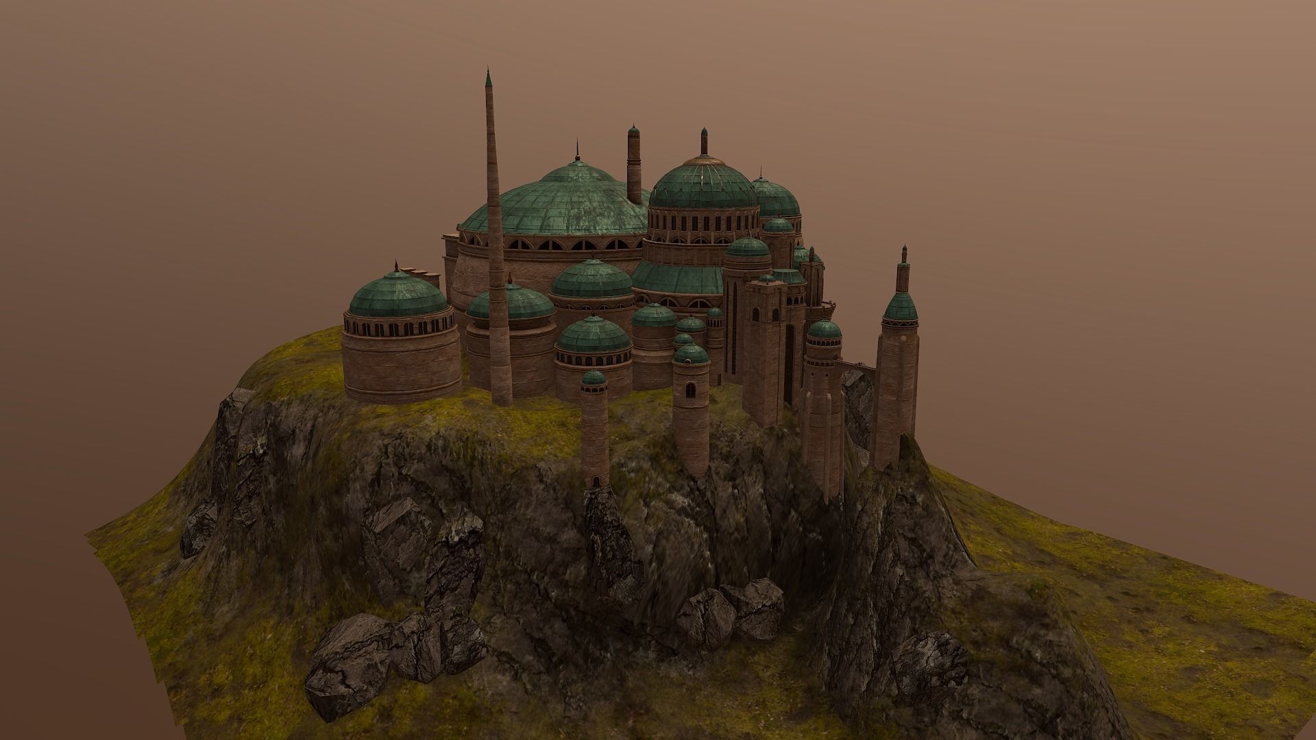 Theed Royal Palace -Naboo - Star Wars 3D model | CGTrader