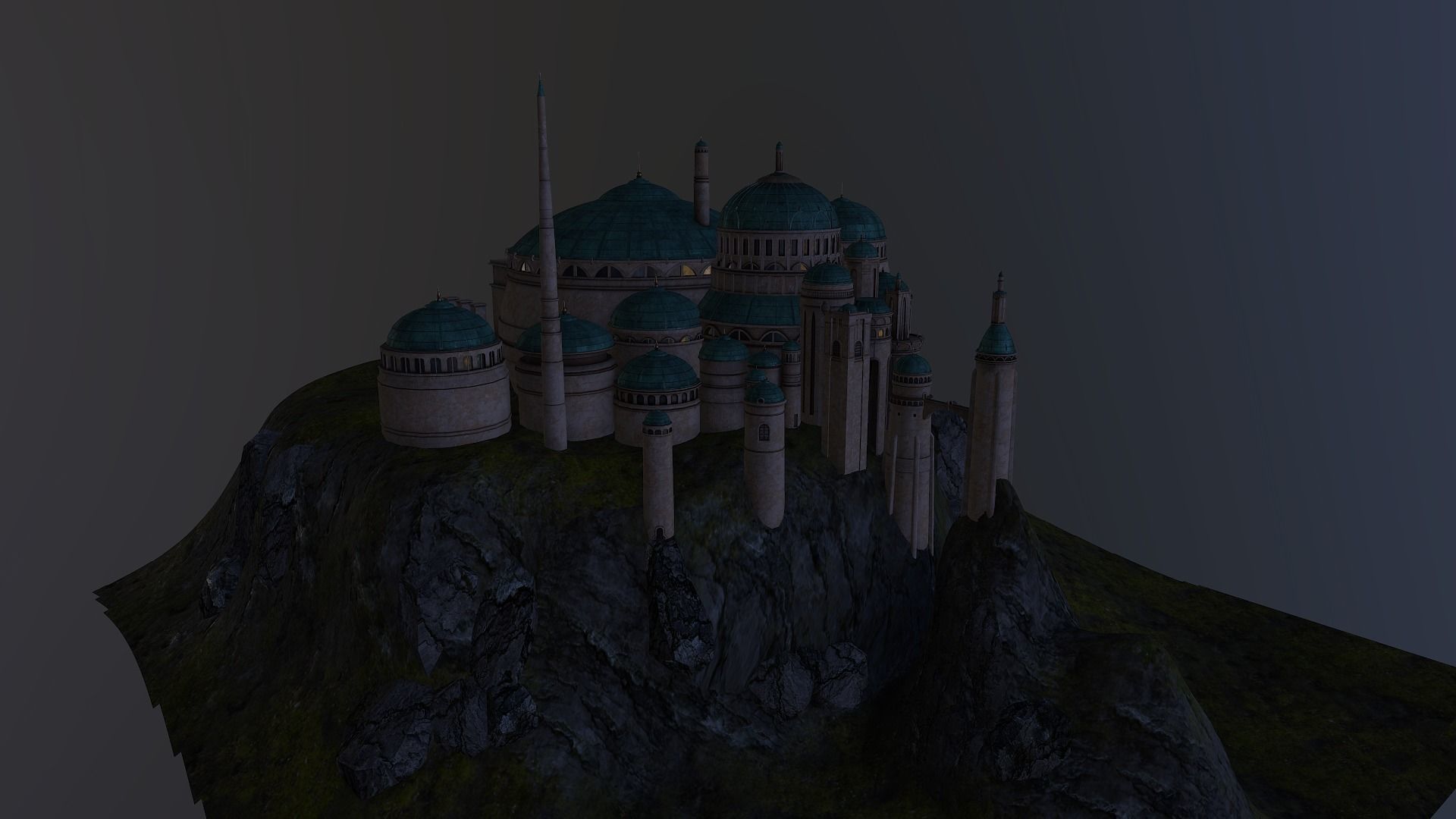 Theed Royal Palace -Naboo - Star Wars 3D model | CGTrader