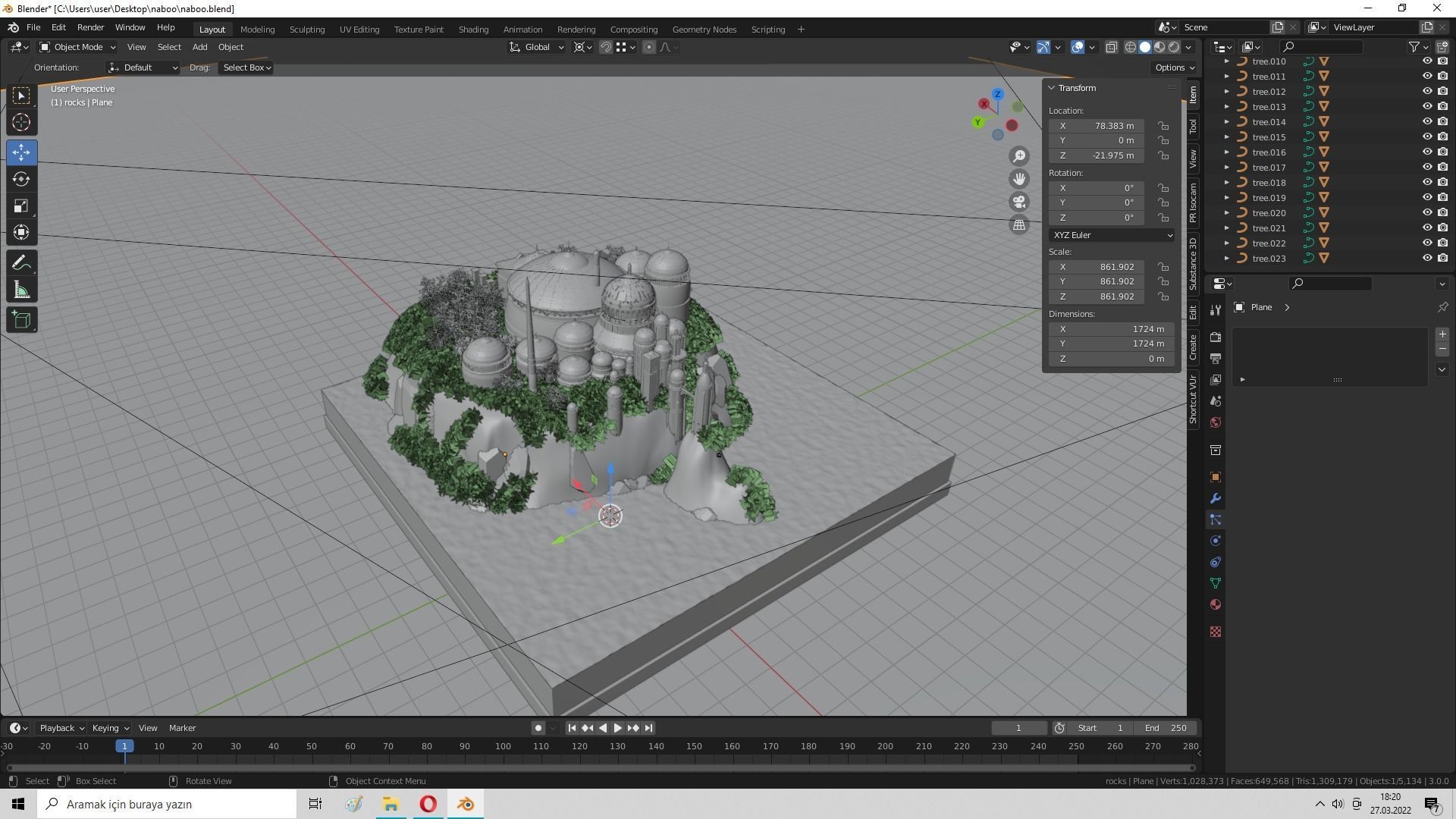Theed Royal Palace -Naboo - Star Wars 3D model | CGTrader