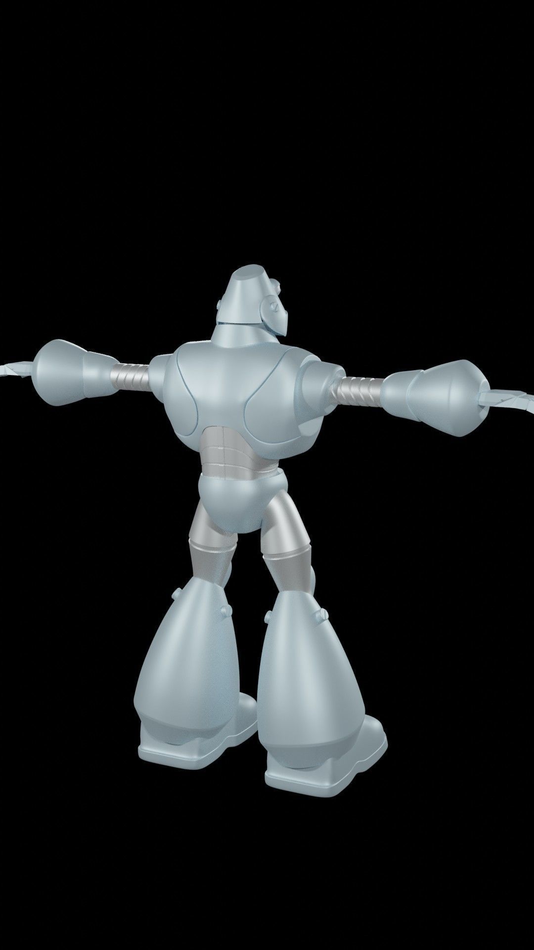 Tin Can Bot 3D model | CGTrader