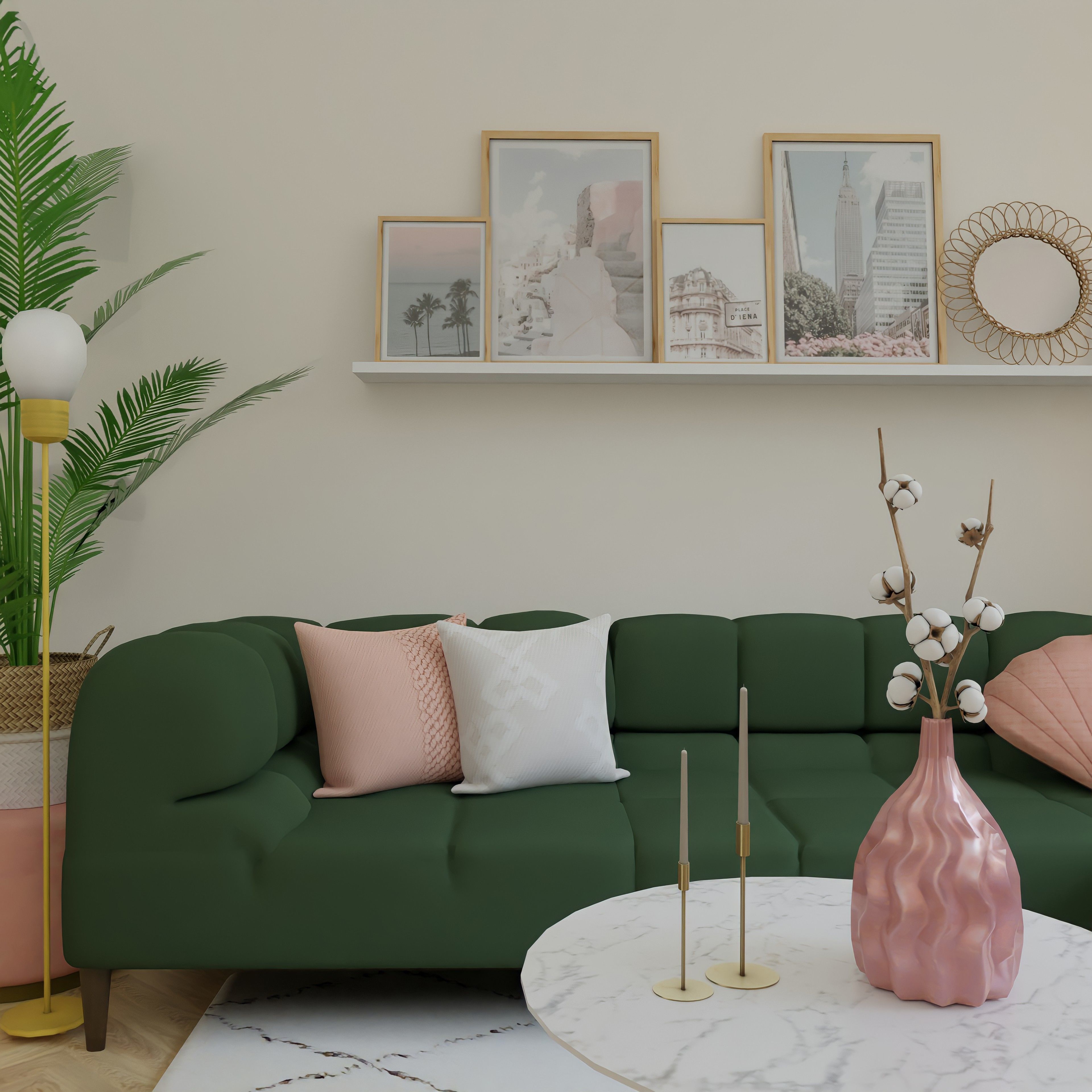 Living Room 4 Blender Scene free 3D model | CGTrader