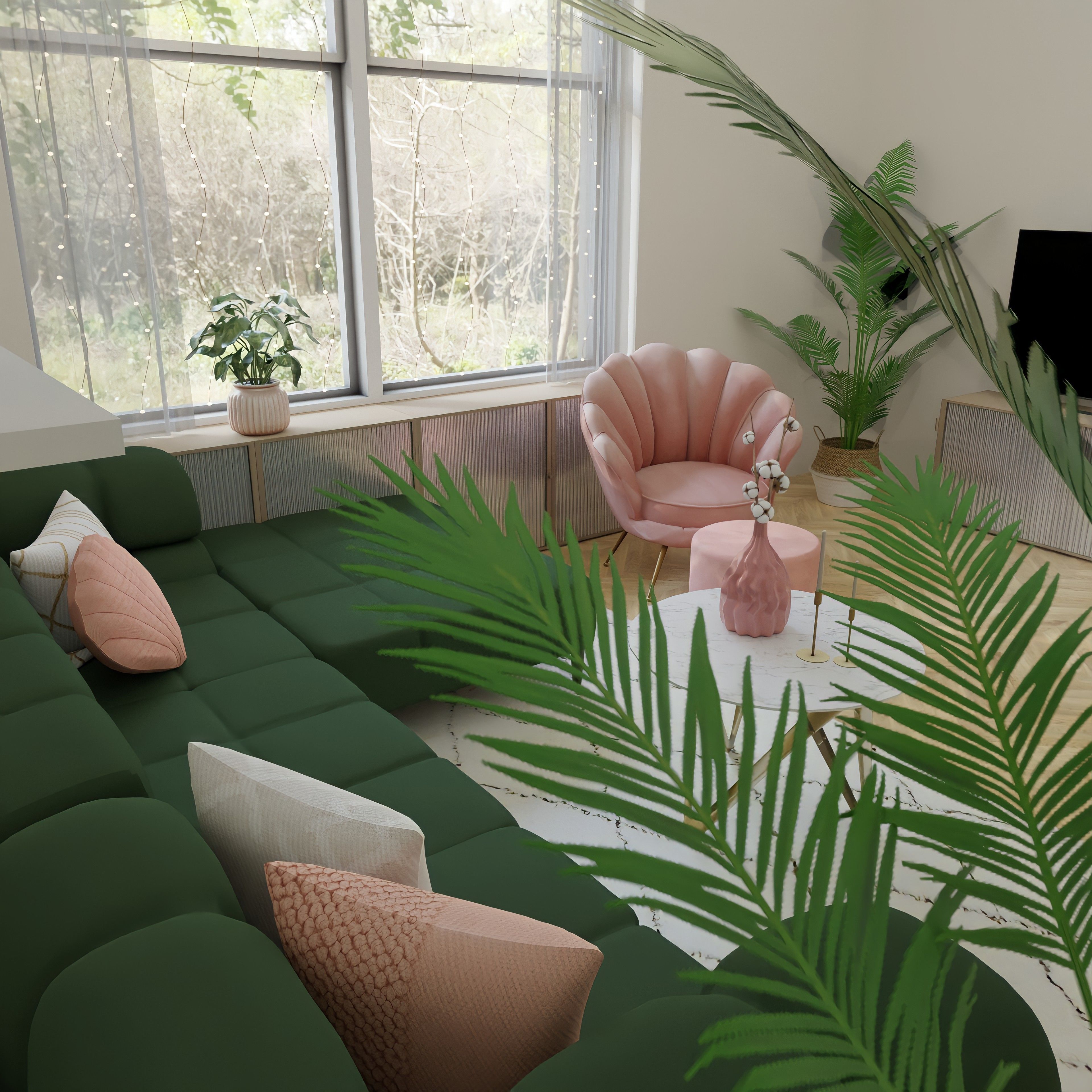 Living Room 4 Blender Scene free 3D model | CGTrader