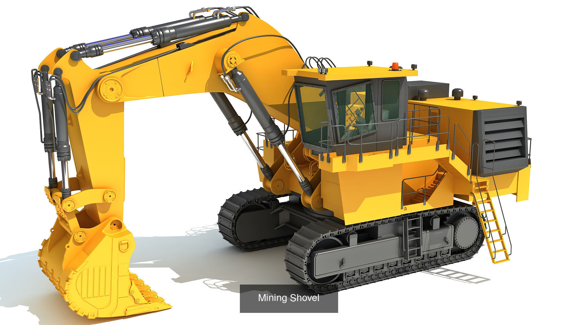 Mining Machinery Equipment Pack 3D Model Collection | CGTrader