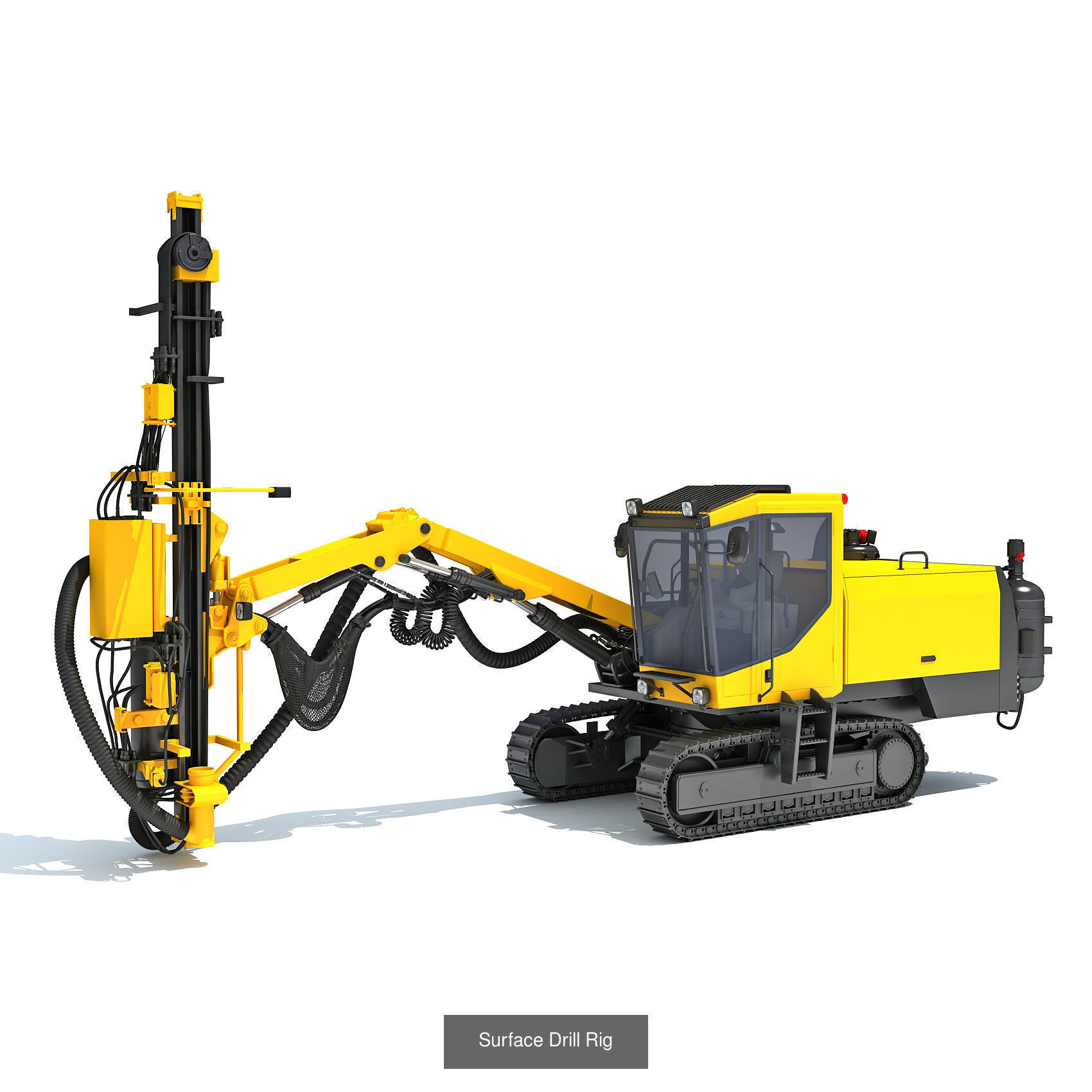 Mining Machinery Equipment Pack 3D Model Collection | CGTrader