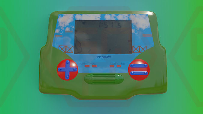 3D model LCD GAME VR / AR / low-poly | CGTrader