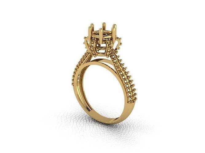 Ring 181 3D model 3D printable | CGTrader