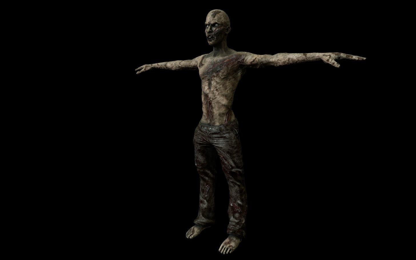 3D model AAA Zombies Pack VR / AR / low-poly | CGTrader