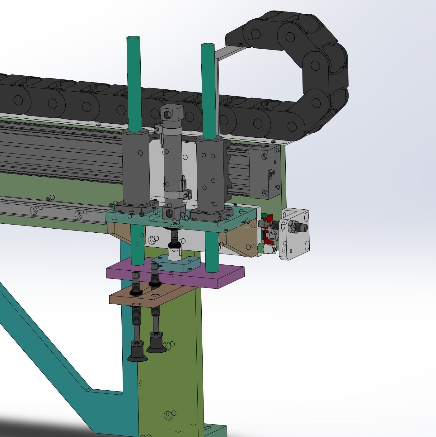 Loading and unloading mechanism 3D model | CGTrader