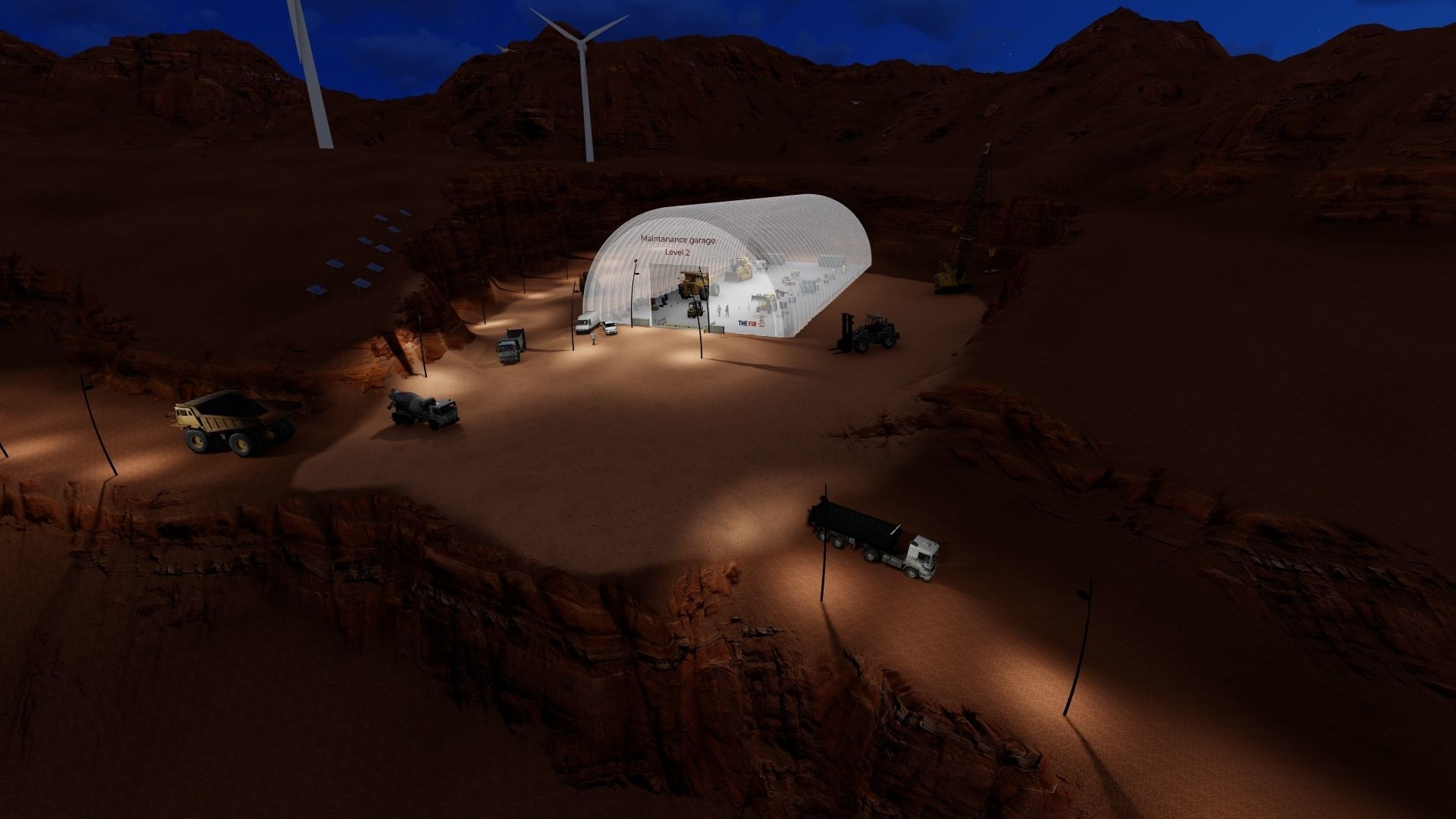 Ore Mining Scene 3D model | CGTrader