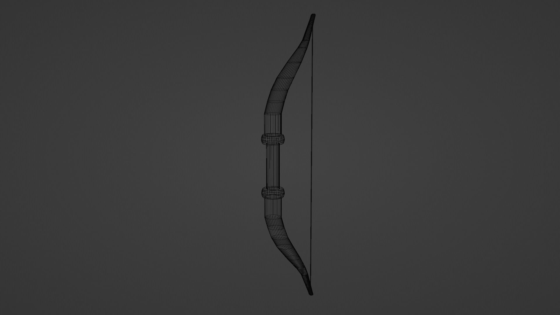 Simple Bow 3D model | CGTrader