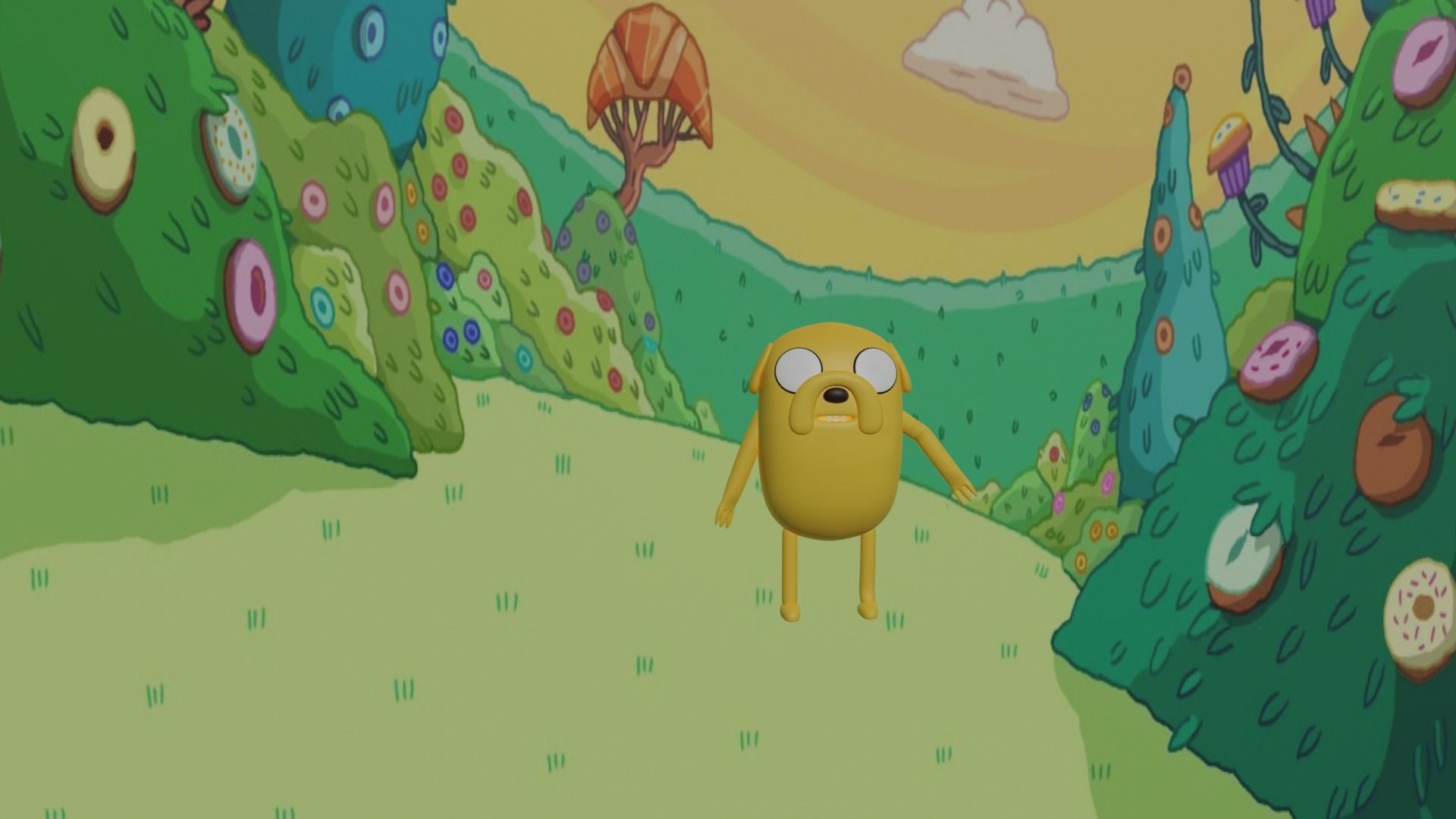 3D model Jake the dog VR / AR / low-poly | CGTrader