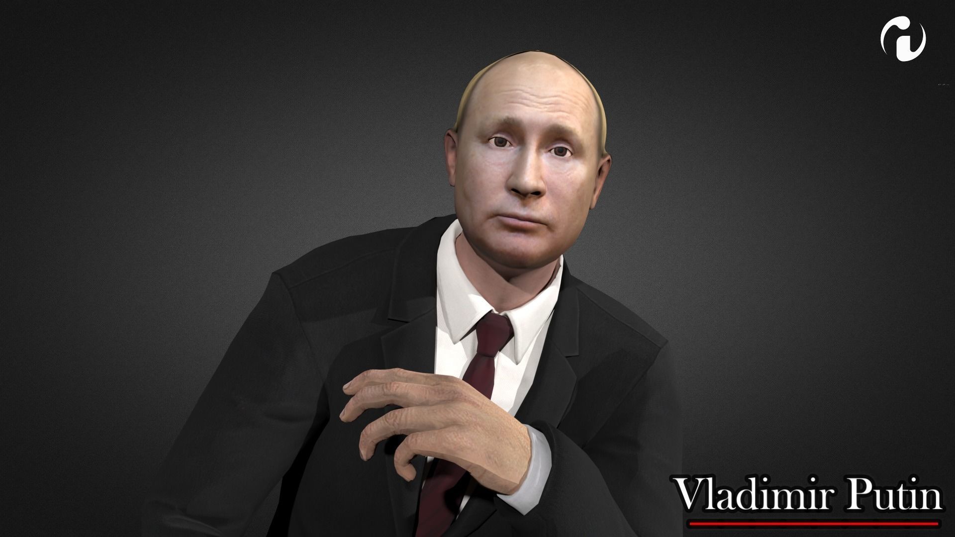 3D model Putin Vladimir Putin 3D Character VR / AR / low-poly | CGTrader