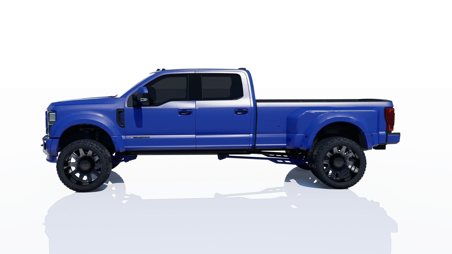 Ford F-450 Platinum Dually Lifted 3D model | CGTrader