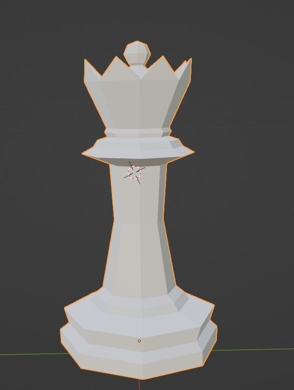 3D model Low-Poly Chess set and individual pieces VR / AR / low-poly ...