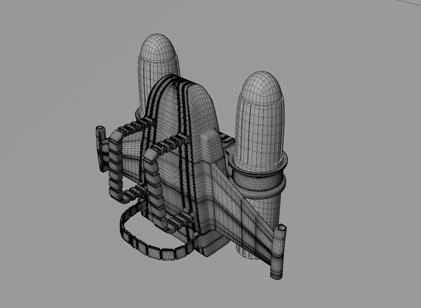 Sci-Fi Jetpack 3D model | CGTrader