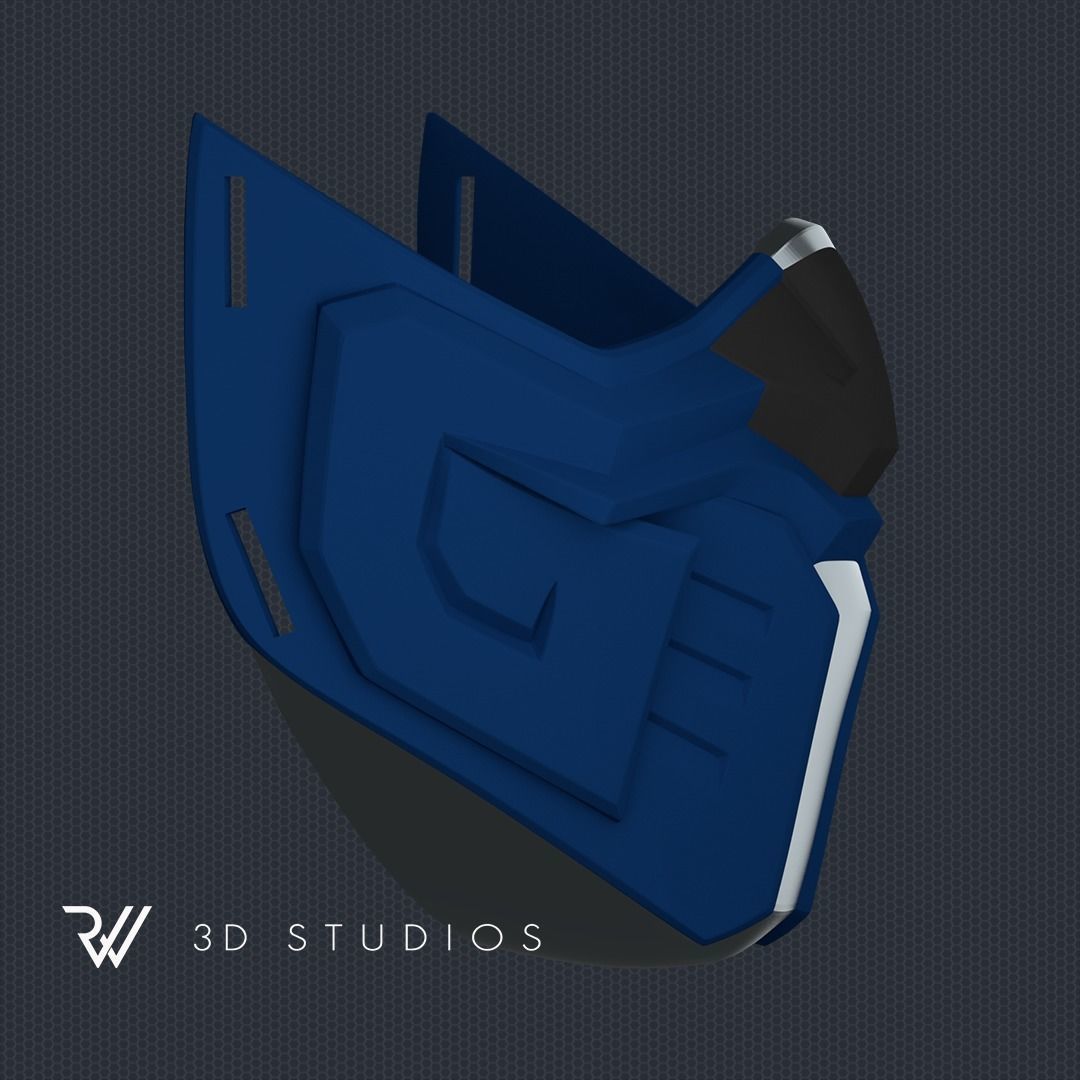 MK11 Sub-Zero Mask V14 - STL File 3D model 3D printable | CGTrader