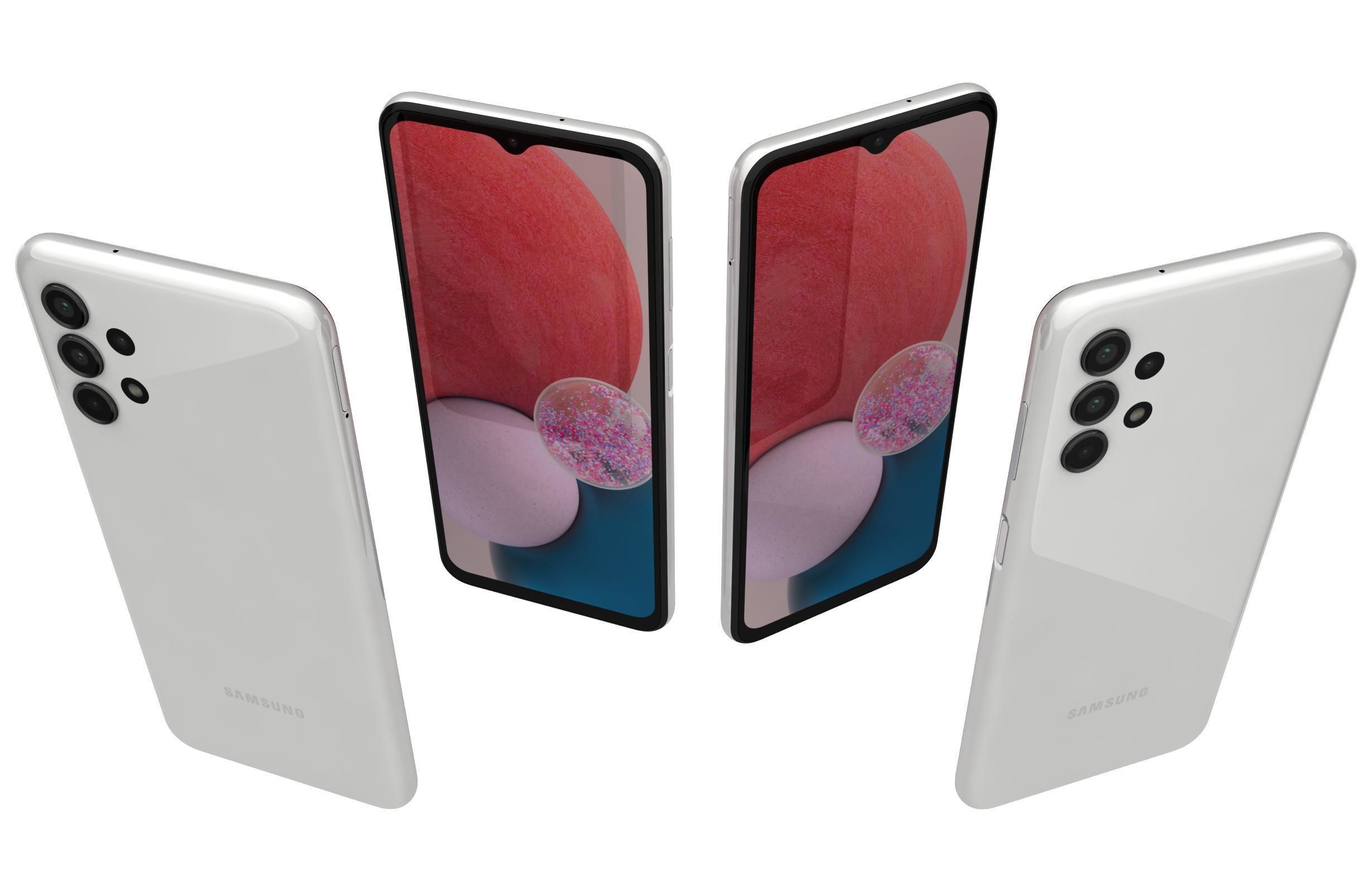 3D model Samsung Galaxy A13 LTE All Colors VR / AR / low-poly | CGTrader
