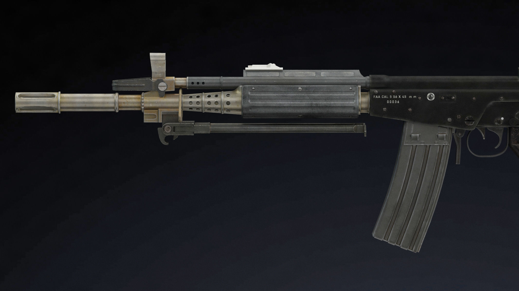 3D model FARA 83 Low Poly VR / AR / low-poly | CGTrader