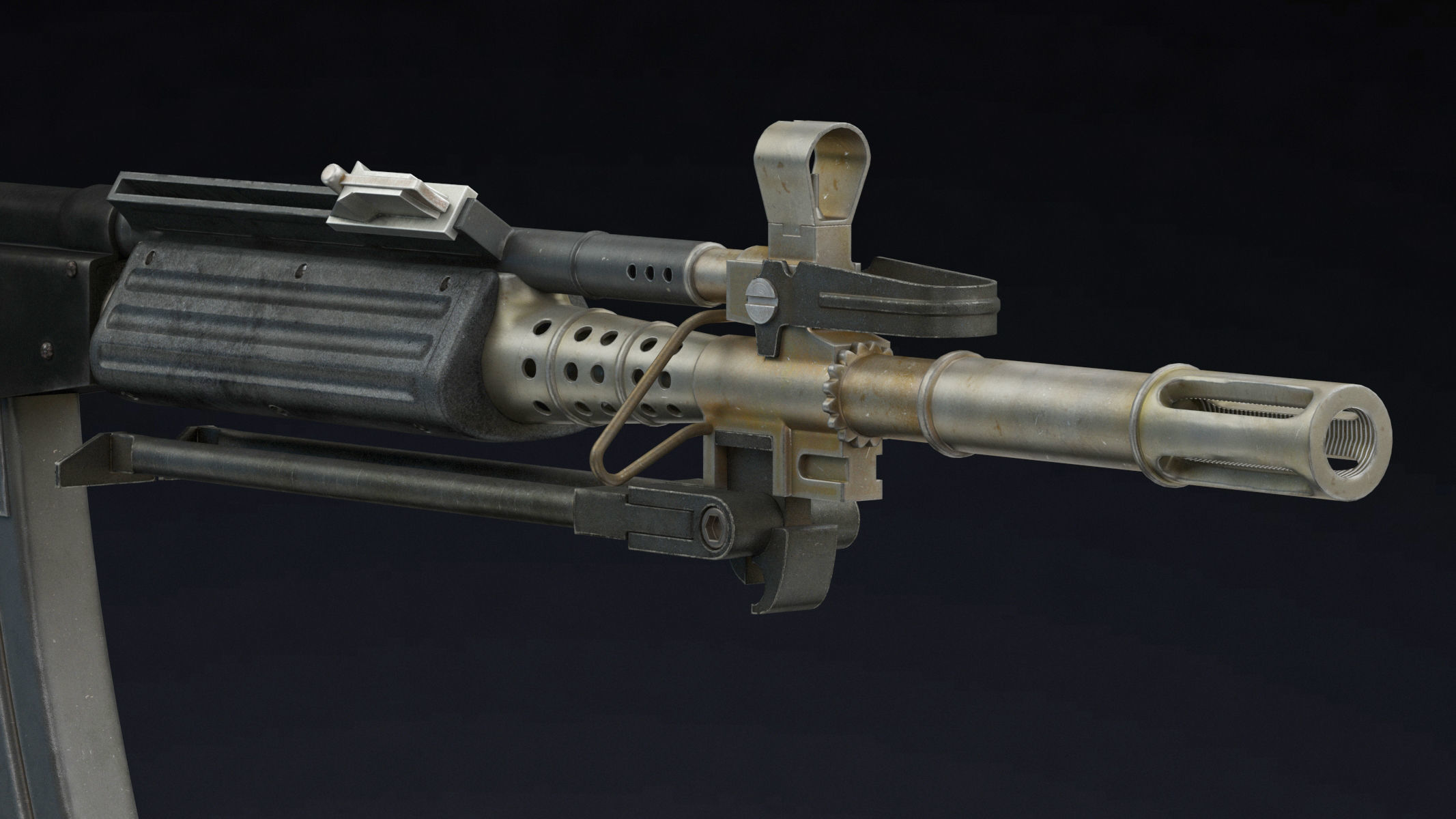 3D model FARA 83 Low Poly VR / AR / low-poly | CGTrader