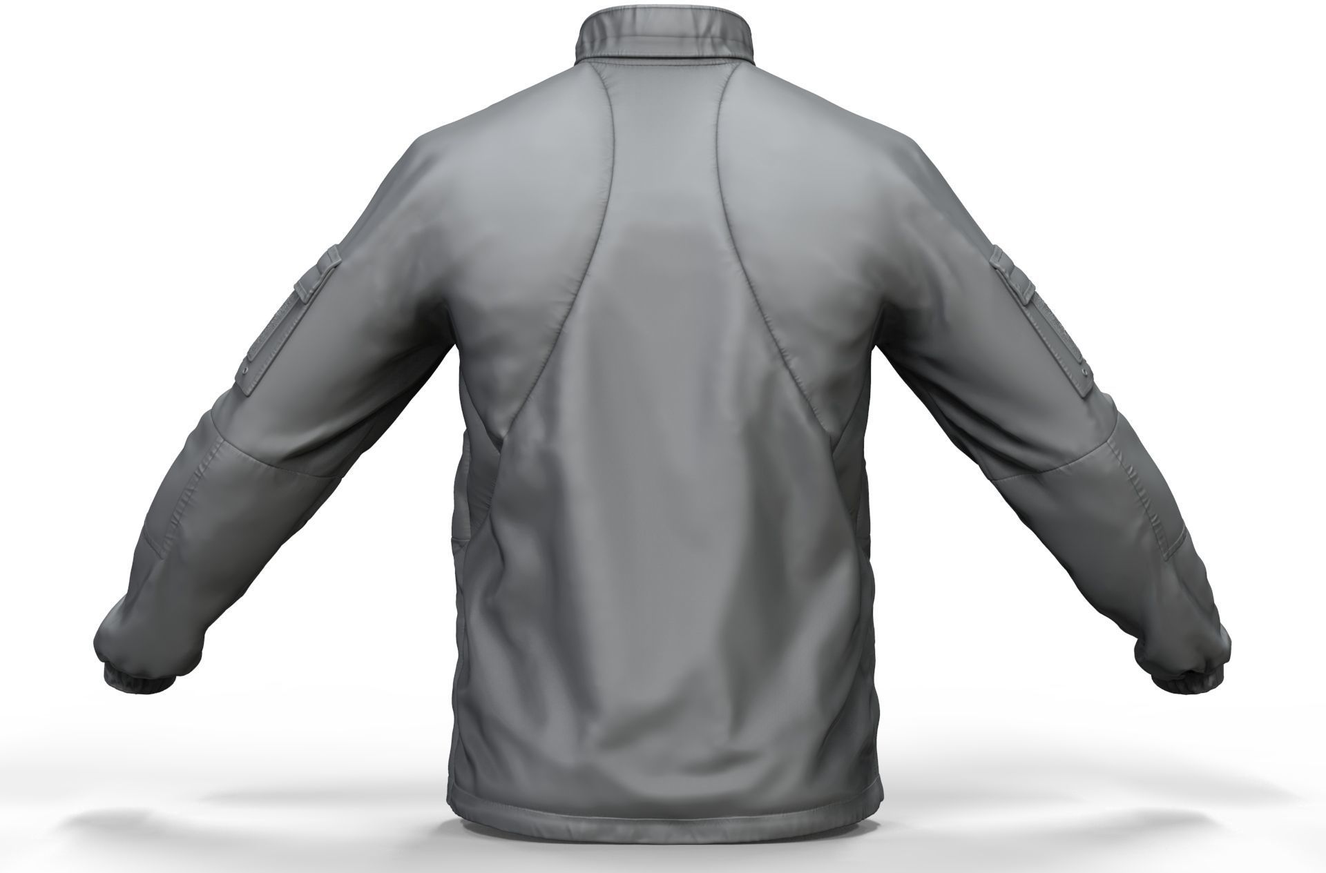 PCU Level 5 Softshell Jacket - High Poly 3D model | CGTrader