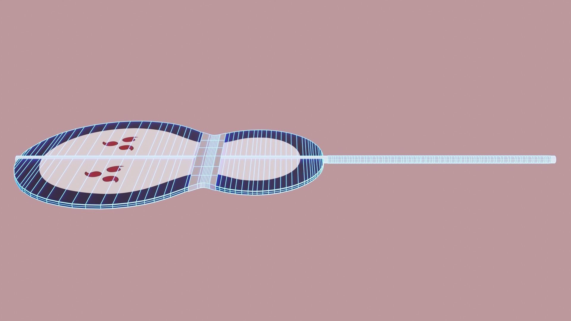 Gunbai pencil 3D model | CGTrader