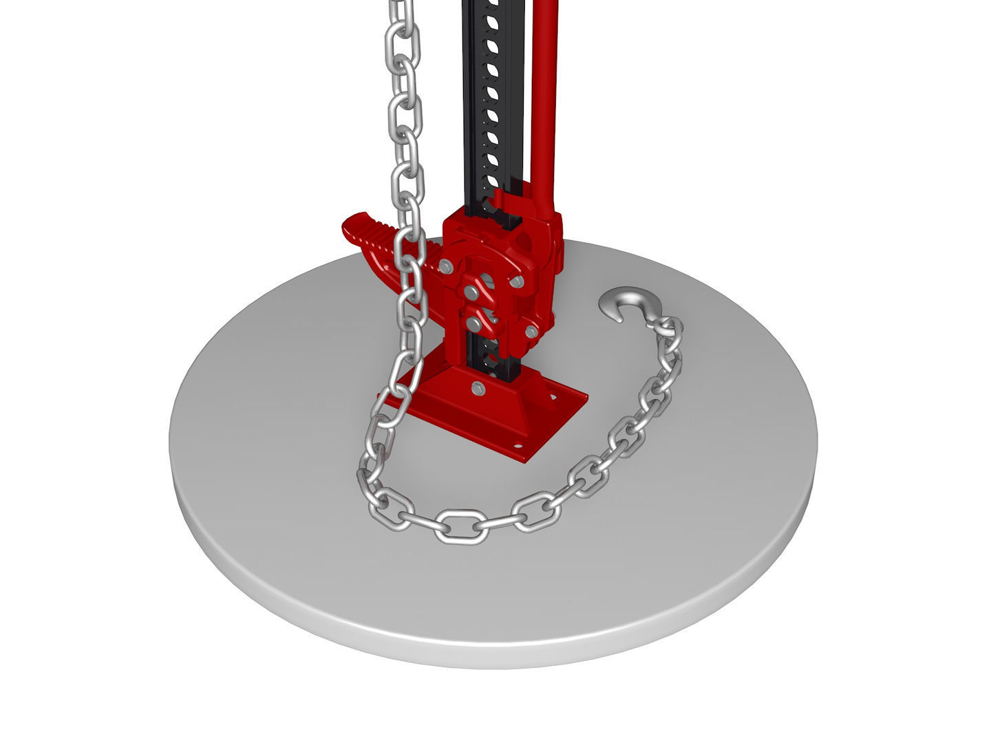 High jack 3D model | CGTrader