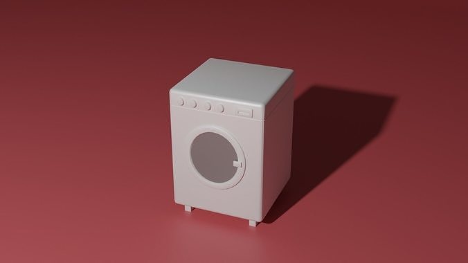 Washing machine 3D model | CGTrader