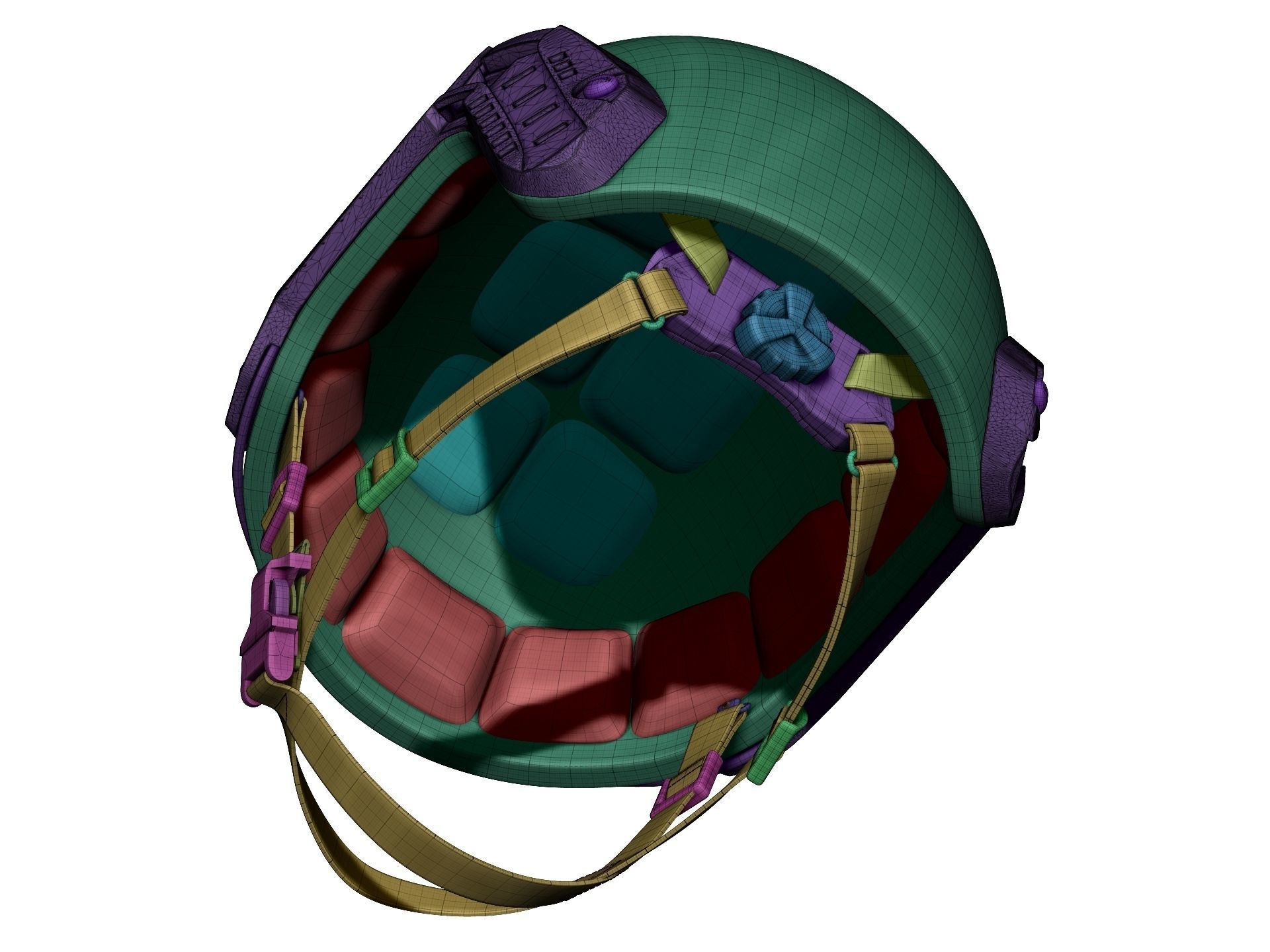 Ops Core Fast Ballistic Helmet - High Poly 3D model | CGTrader