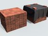 3D model Stack of bricks VR / AR / low-poly | CGTrader
