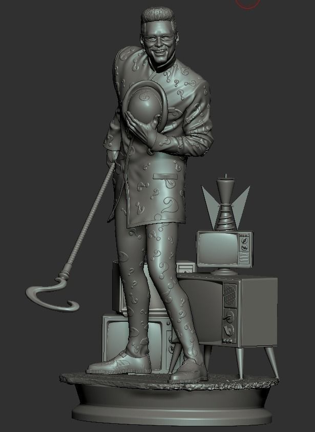 The Riddler Batman Forever 3D model 3D printable | CGTrader