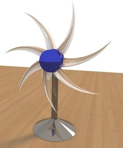 pinwheel2 free 3D model 3D printable | CGTrader