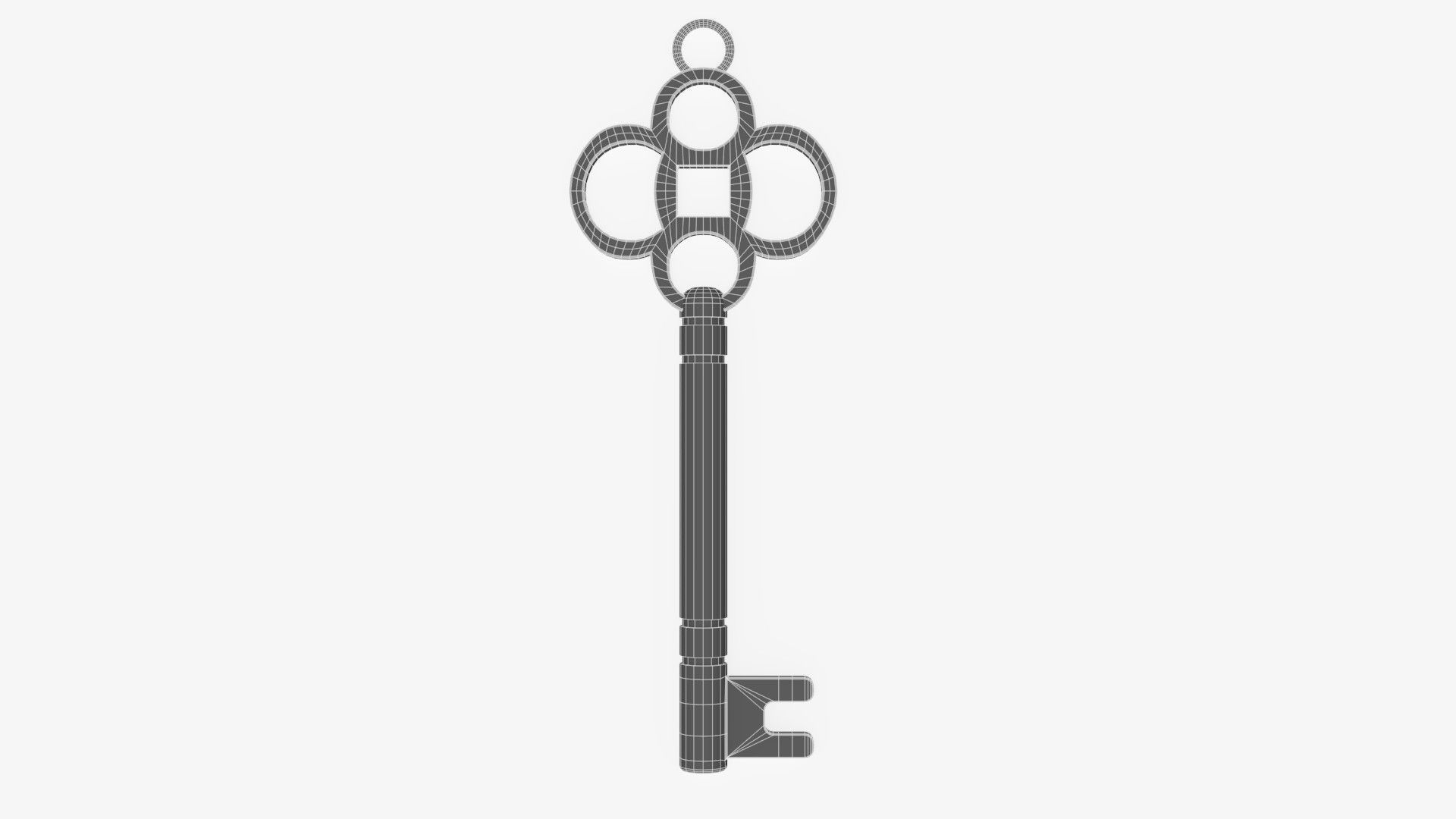 Collection of 10 warded keys 3D model | CGTrader