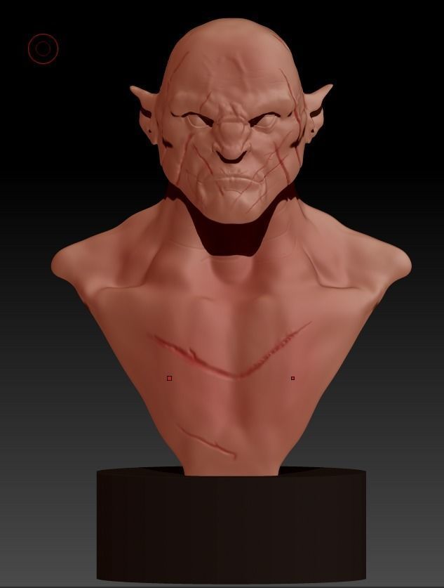 azog from hobbit 3D model 3D printable | CGTrader