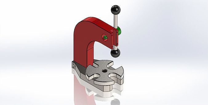 press machine 3D model | CGTrader