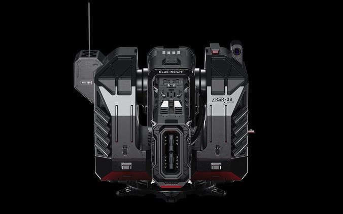 Scifi Laser Turret 3D model | CGTrader