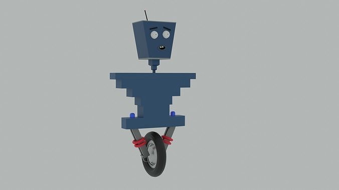 Mr Robot free VR / AR / low-poly 3D model | CGTrader
