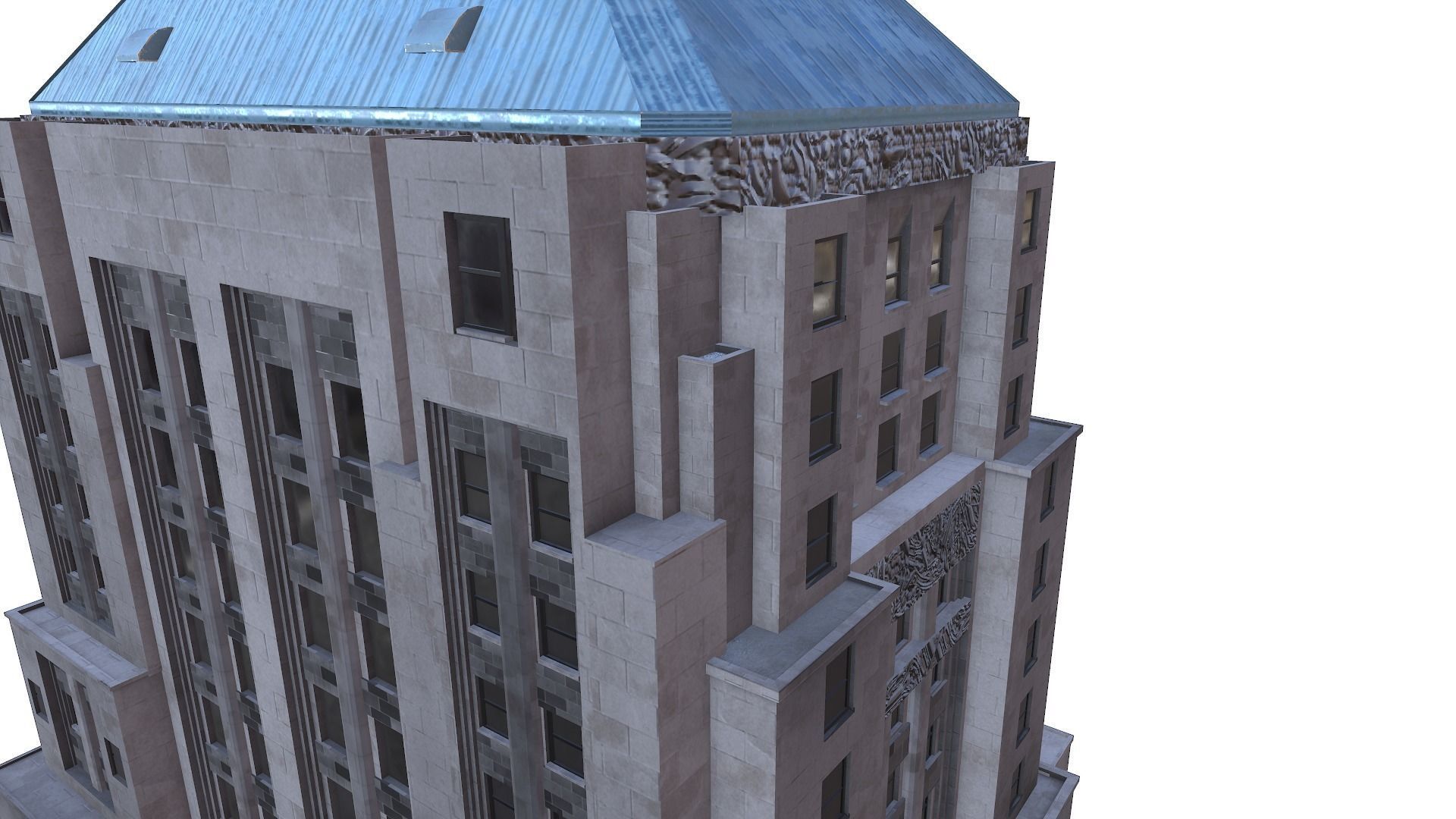 Wayne Tower - Batman Begins 3D model | CGTrader