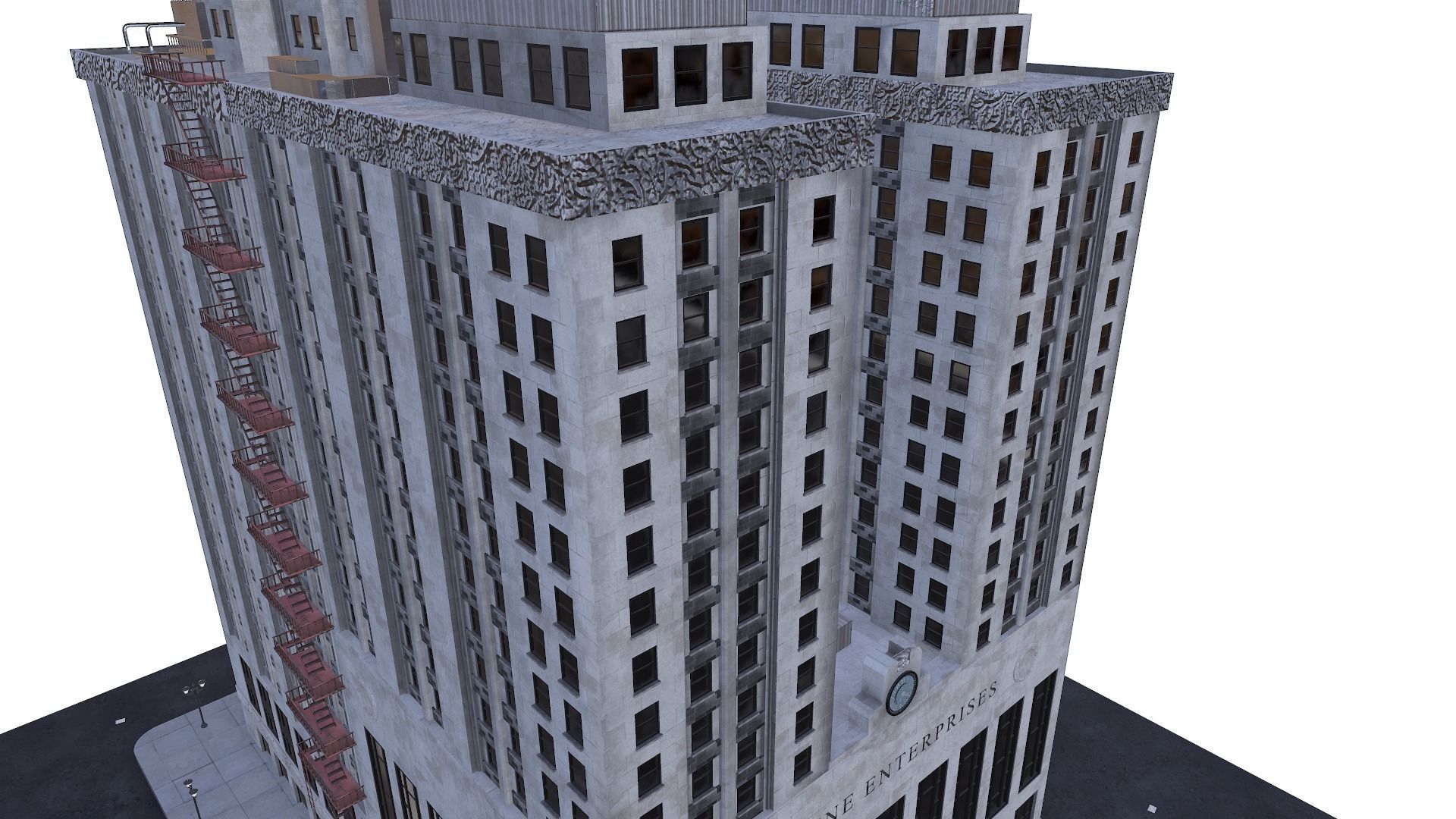 Wayne Tower - Batman Begins 3D model | CGTrader