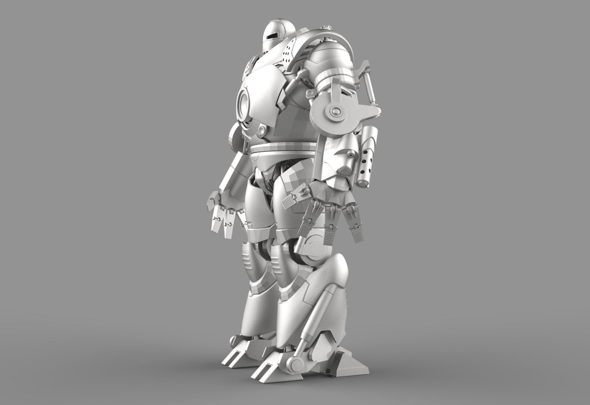 Iron Monger 3D model | CGTrader
