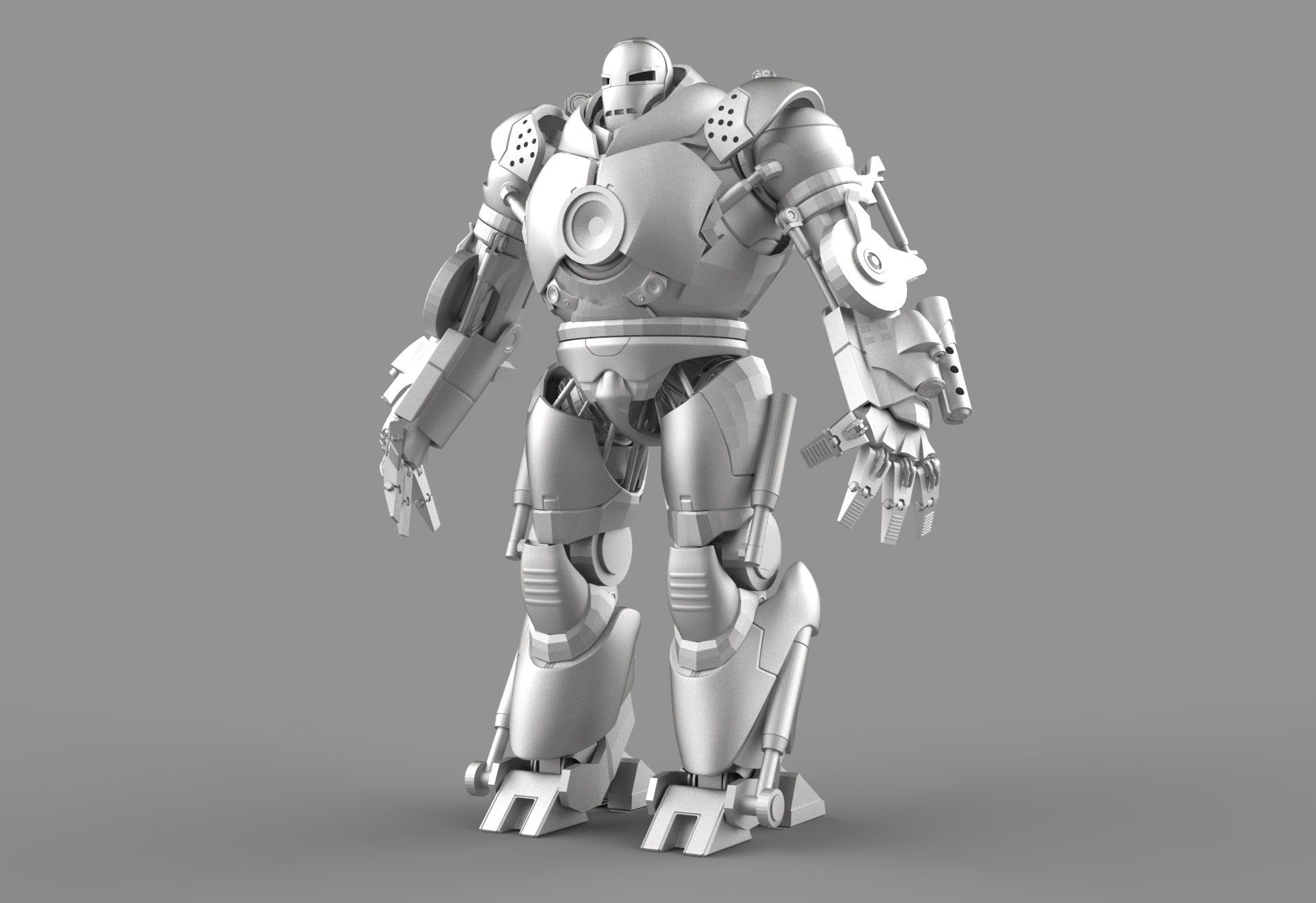 Iron Monger 3D model | CGTrader