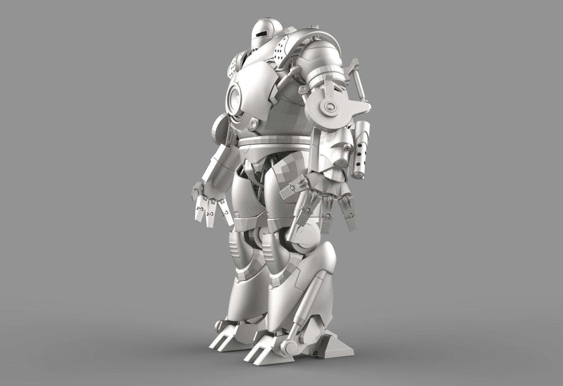 Iron Monger 3D model | CGTrader