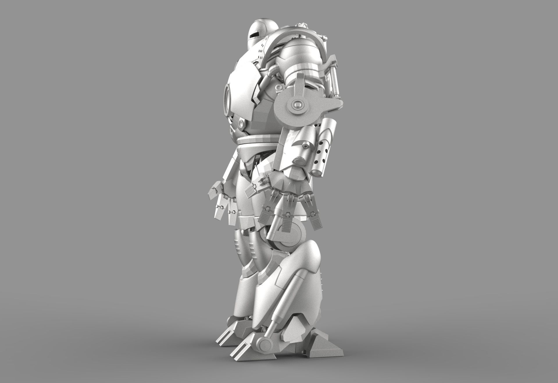 Iron Monger 3D model | CGTrader