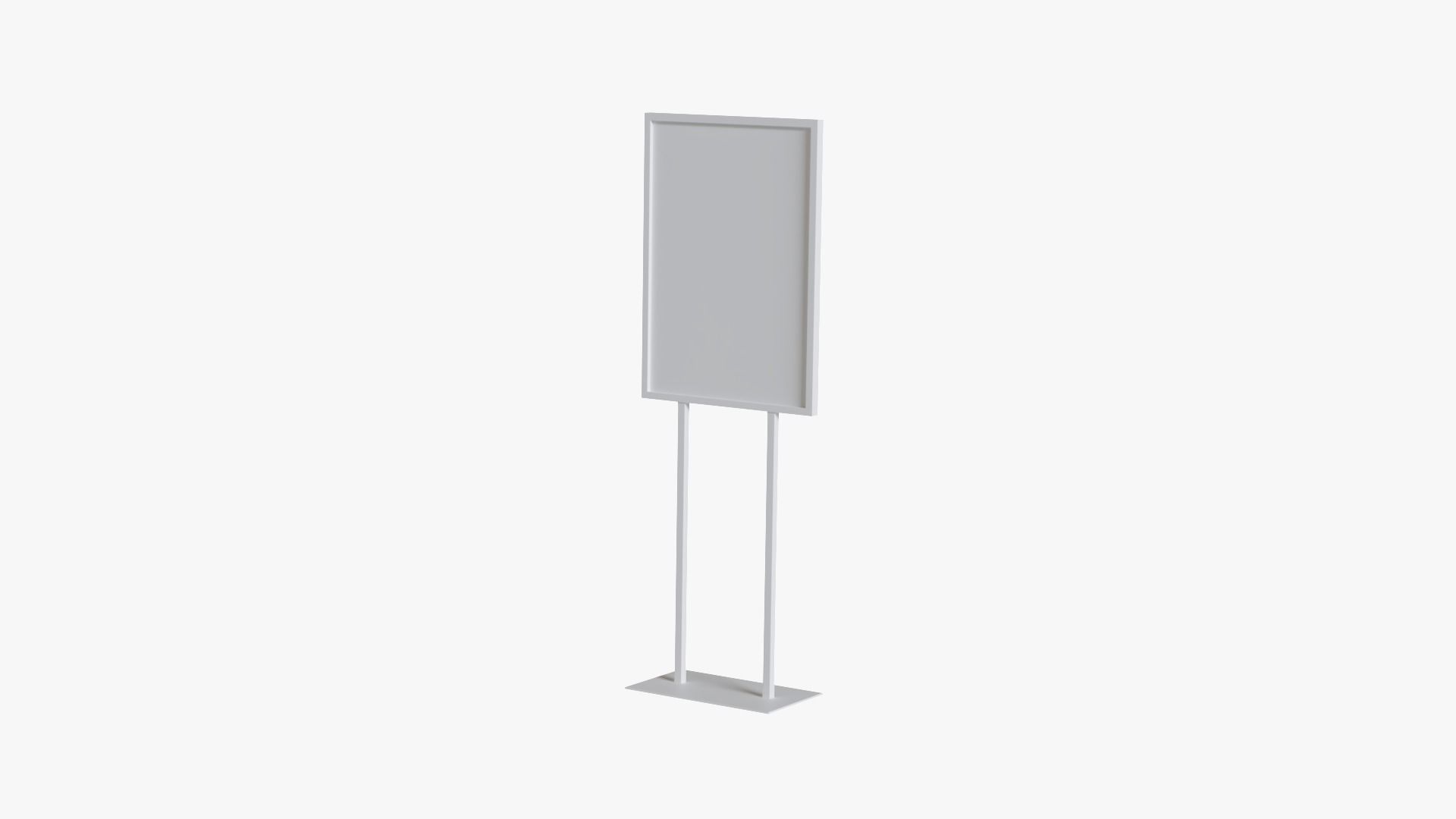 3D model A1 Display Stand VR / AR / low-poly | CGTrader