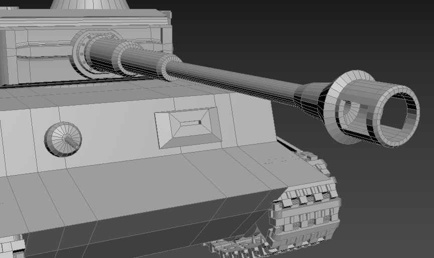 Tiger E1 3D model | CGTrader
