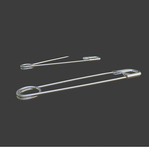 Closed and open pins 3D model | CGTrader
